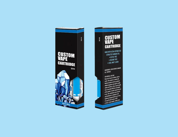 Custom Vape Cartridge Boxes - Envato Packaging - Free Shipping - Bulk ...